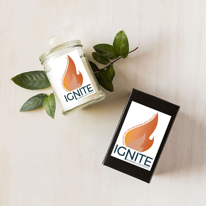 Business Candles - Corporate Soy Candles for event and promotions ...